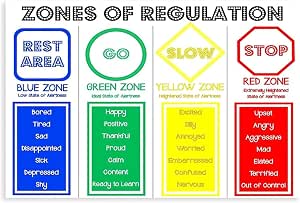 Amazon.com: Emotional Management Zones Of Regulation Educational ...