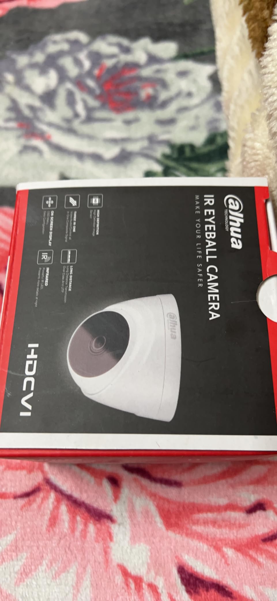 Buy Dahua Wireless 1080p HD 360 degree Viewing Area Dome Camera (White ...