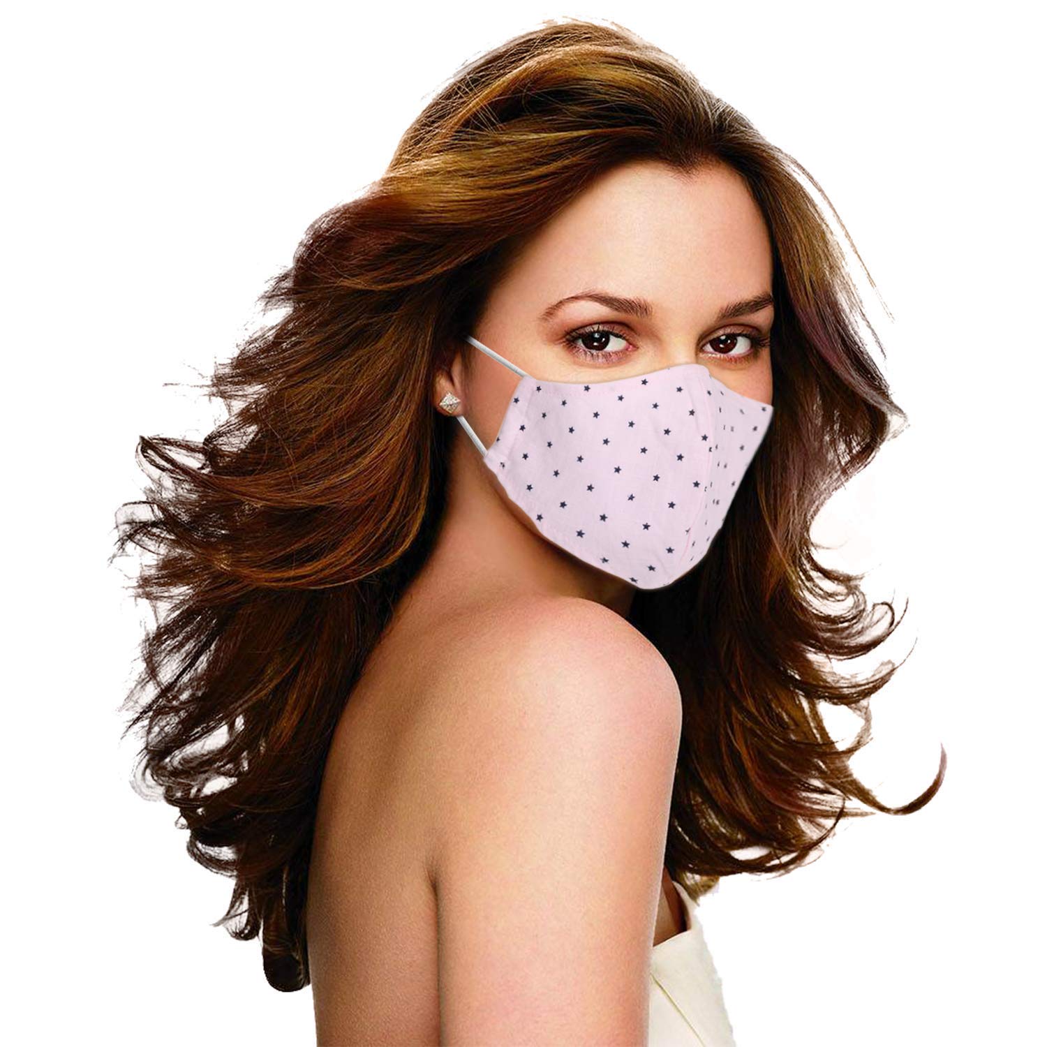 3 Layer Breathable Mask Reusable Cotton Face Mask - 3 Layer Washable ...