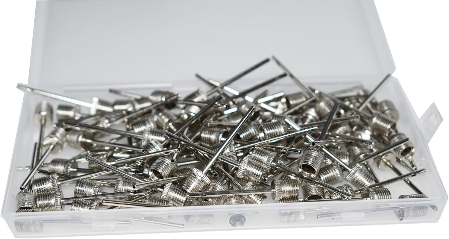 Amazon.com : CIZEBO Ball Pump Needles 100pcs, Air Pump Needles for ...