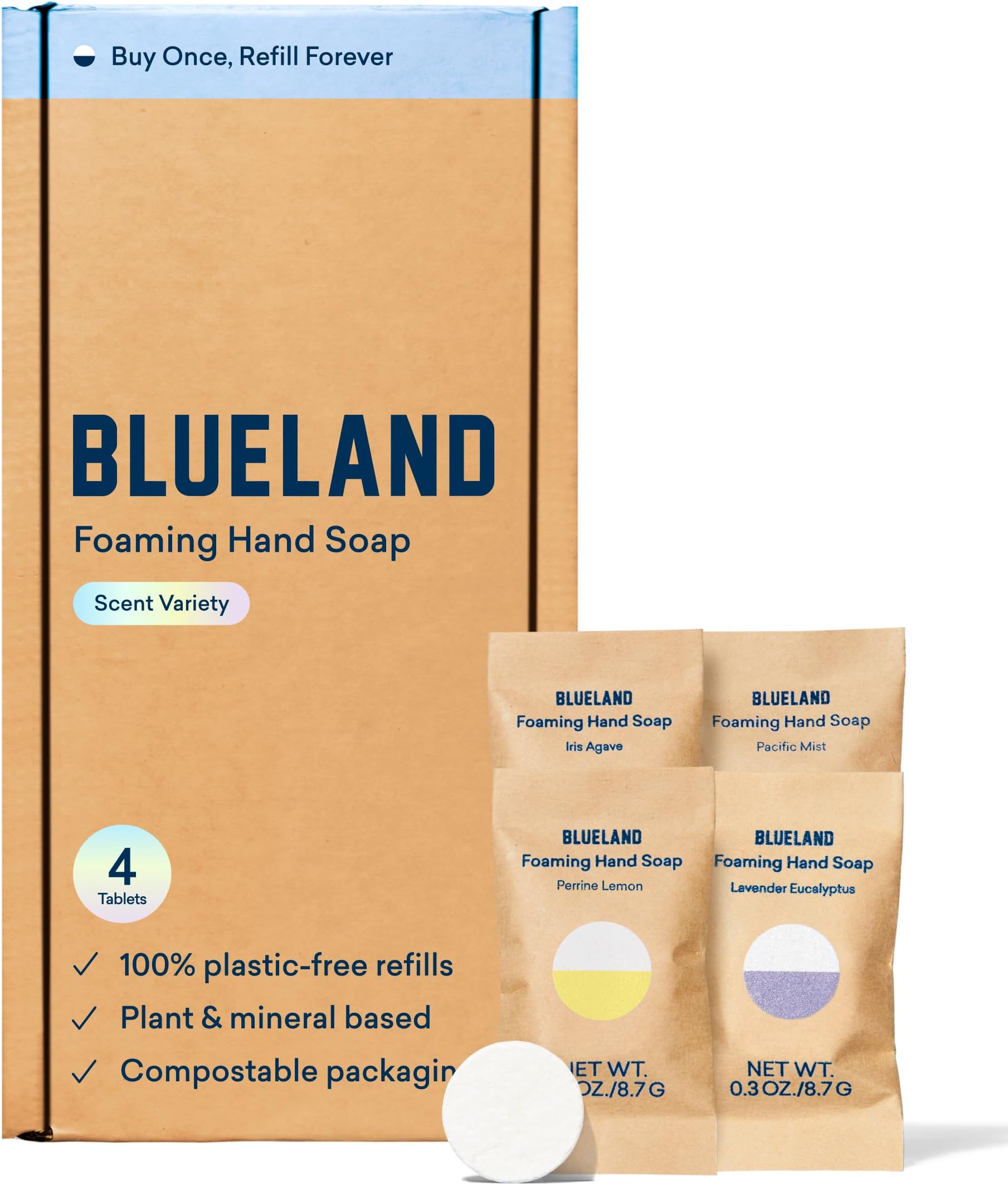 Amazon.com : Softsoap Hand Soap Tablets, Foaming Hand Soap Refill ...