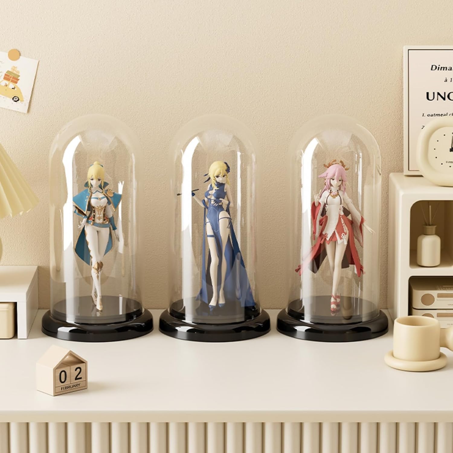 Amazon.com: Clear Acrylic Display Case with Lid,Handmade,Doll ...