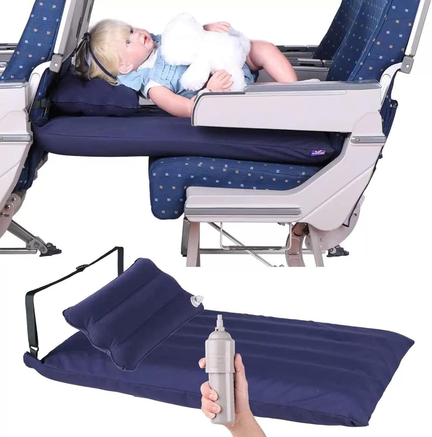 Cama De Viaje Inflable para Bebé En Avión, Cama De Avión Voladora para ...
