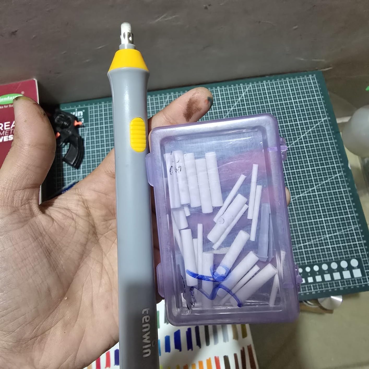 ART RANGER Electric Eraser, Automatic Operated Eraser, with 22 Refills ...