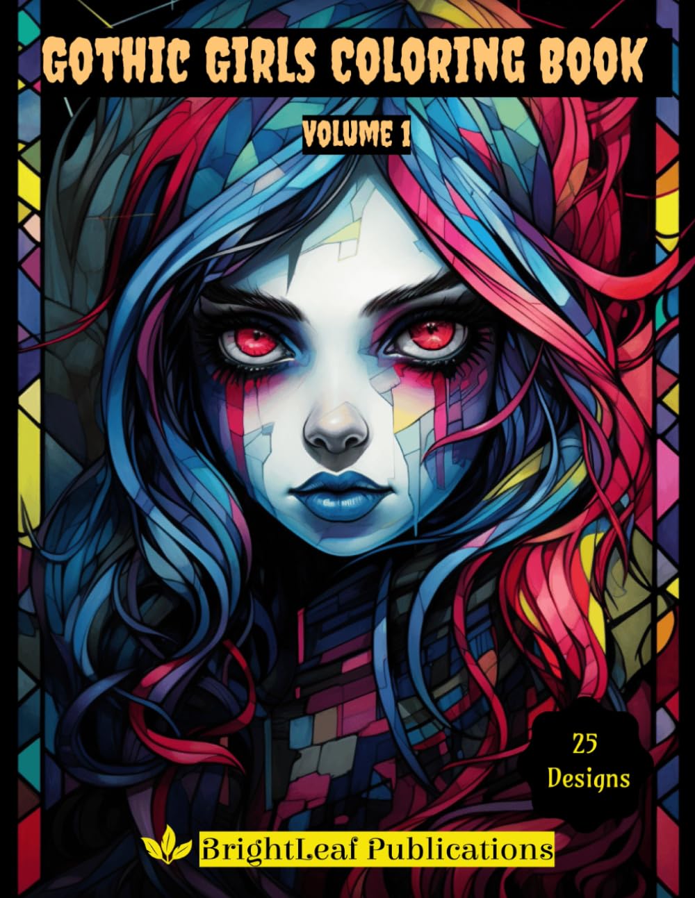 Amazon.com: Gothic Girls Coloring Book for Adults: For stress relief and relaxation ...