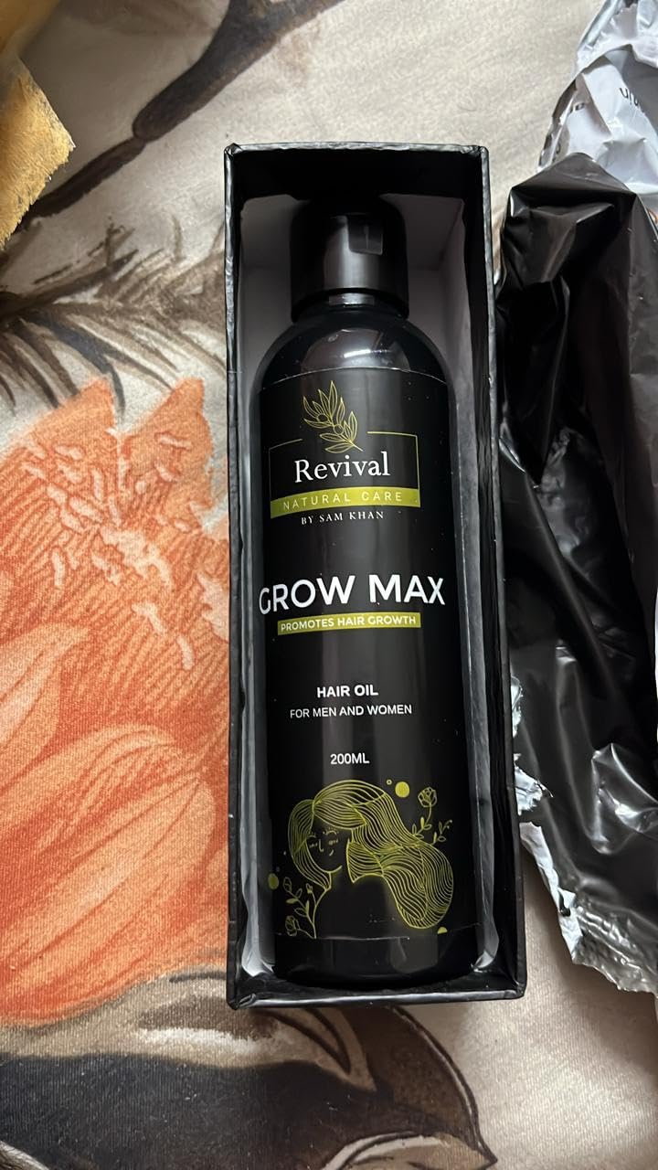 Buy Revival Grow Max Hair Oil For Men & Women | Hair Fall Control and ...