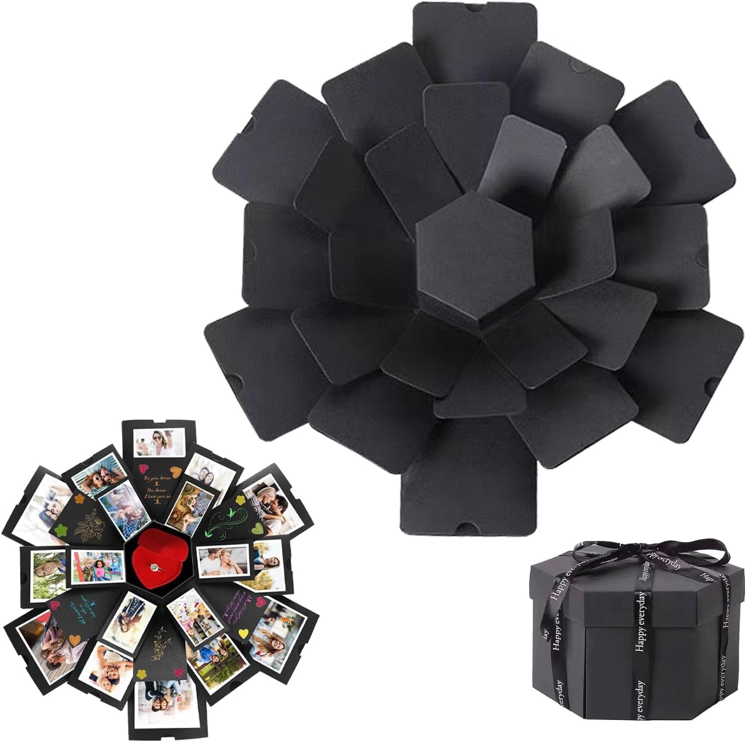 Donboly Surprise Box Creative Explosion Box DIY Gift Scrapbook and ...