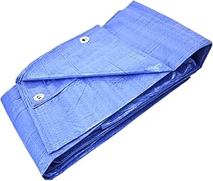 GARDENIX All-purpose tarpaulin, protective tarpaulin, blue, 60 g/m² (2 ...