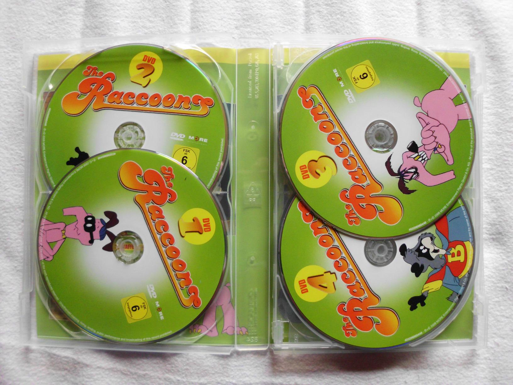 The Raccoons - Die komplette Serie - Alle 60 Folgen (8 DVDs): Amazon.de ...