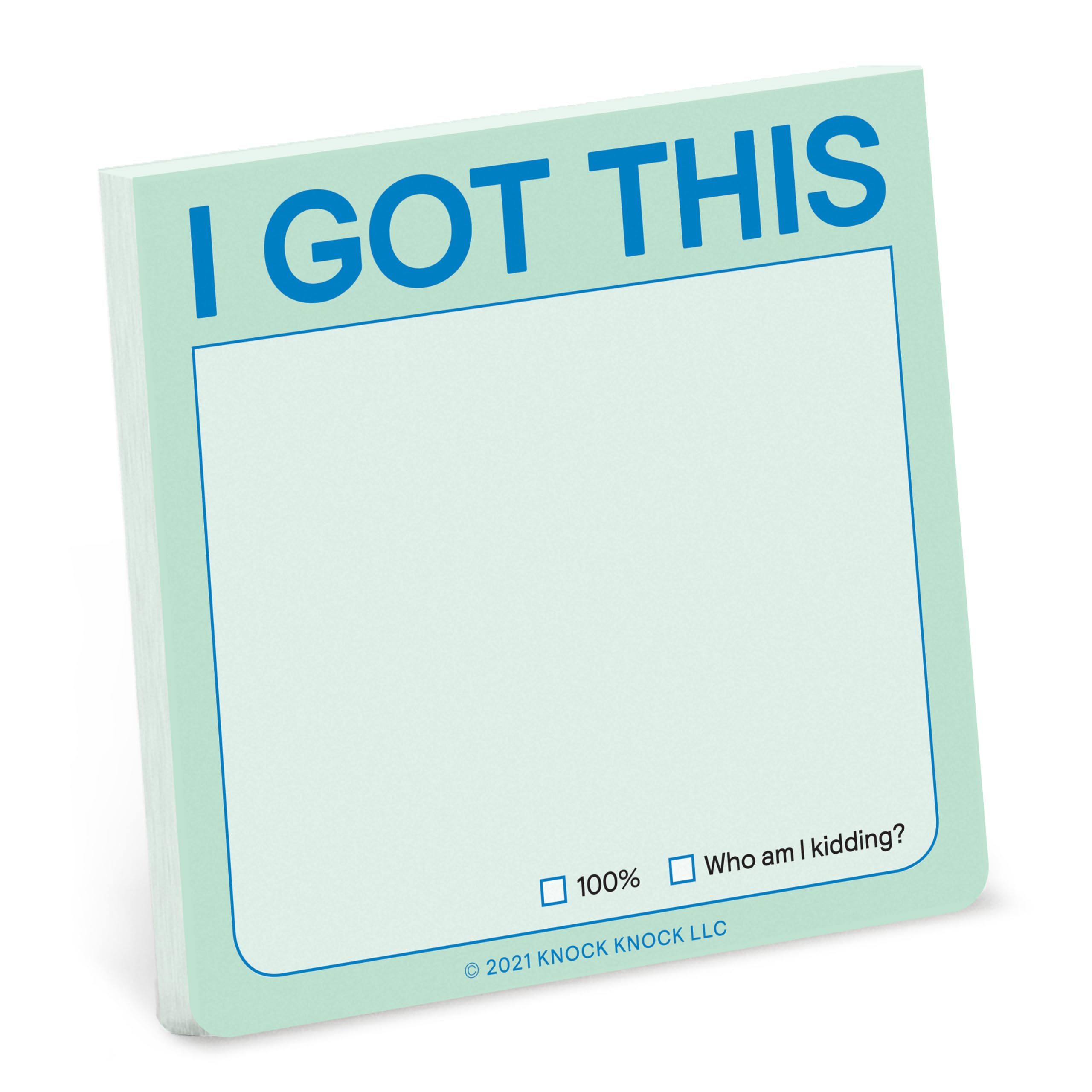 1-Count Knock Knock I Got This Sticky Note (Pastel Version, 3 x 3 ...