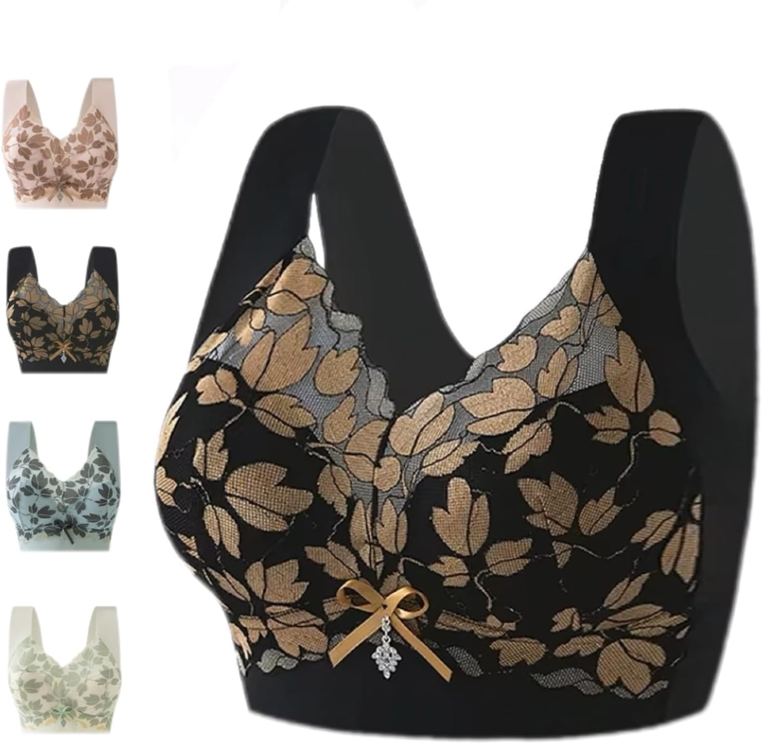 Senobra - Versatile Comfy Lift & Flex Lacy Bra Top, Blinky Charm ...