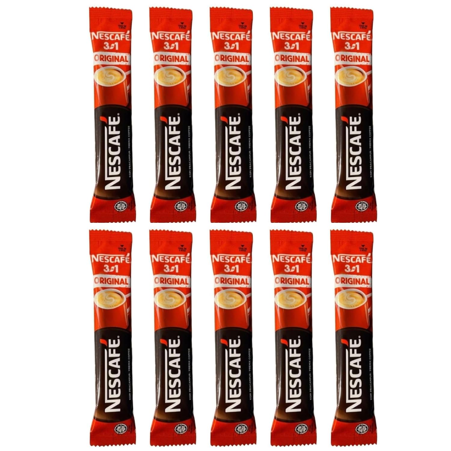 Nescafae 3 in 1 Original Aromatic & Balanced Sachets Instant Coffee ...