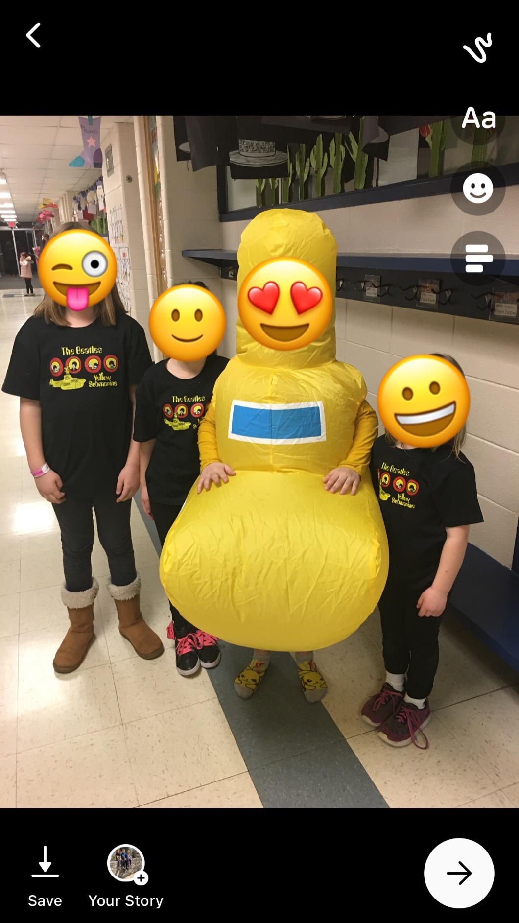 Amazon.com: Yellow Submarine Inflatable Costume for Kids (Age 6 ...