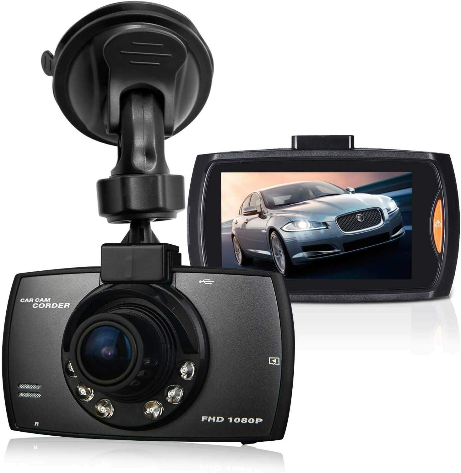 Amazon.com: Car Dash Cam Camera Video DVR Recorder Night Vision+G ...