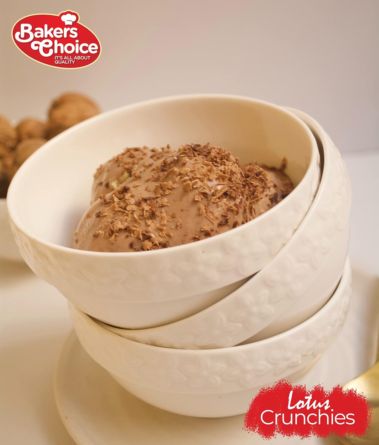 Baker’s Choice Lotus Crunch Topping – Gránulos crujientes con sabor a ...