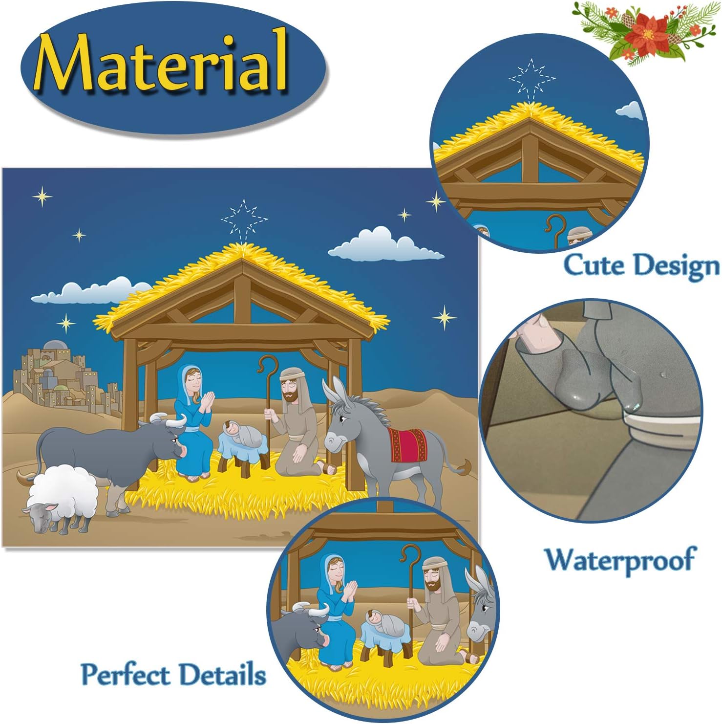 Buy Funnlot Christmas Games For Kids Party Nativity Pin The Star On The buy-funnlot-christmas-games-for-kids-party-nativity-pin-the-star-on-the