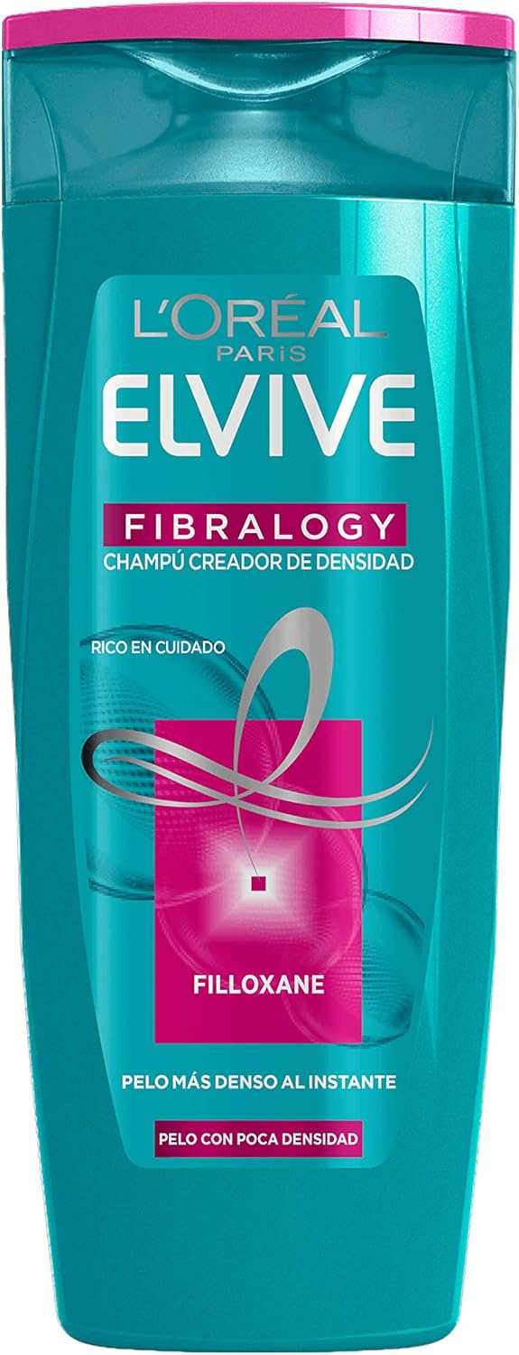 L'Oreal Paris Elvive Fibralogy Density Shampoo for Hair with Low ...
