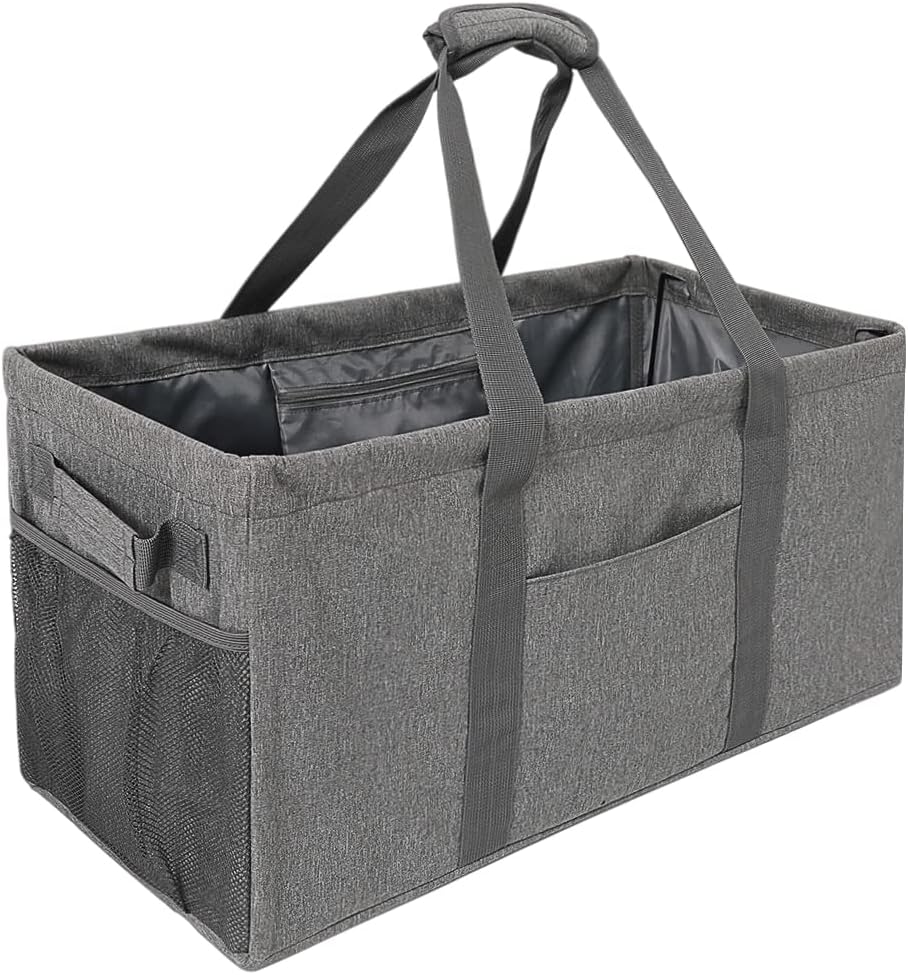 Amazon.com: Aeiniwer Thirty One Essential Storage Tote in Charcoal ...