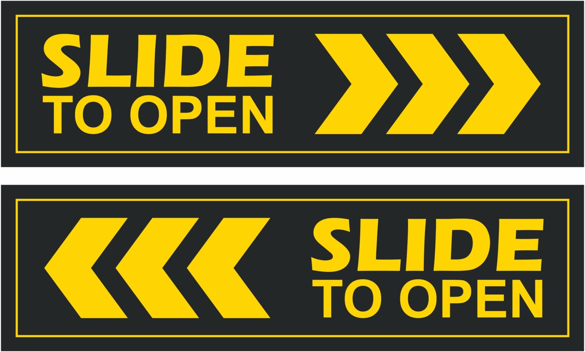 Anne Print Solutions® Slide to Open Stickers Self Adhesive Vinyl Pack ...