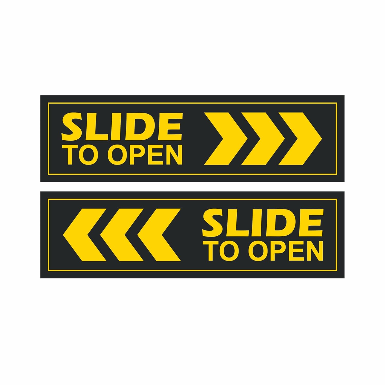 Anne Print Solutions® Slide to Open Stickers Self Adhesive Vinyl Pack ...