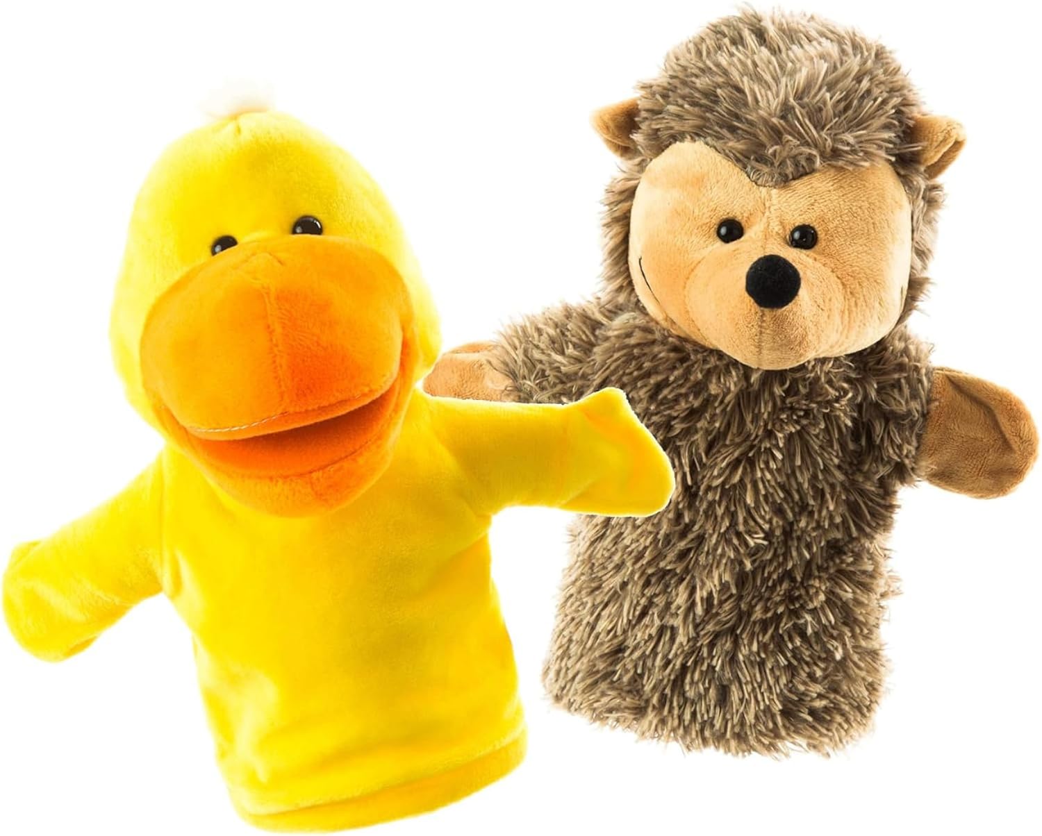 Amazon.com: Animal Hand Puppets Set for Kids & Adults - 12.5" Premium ...