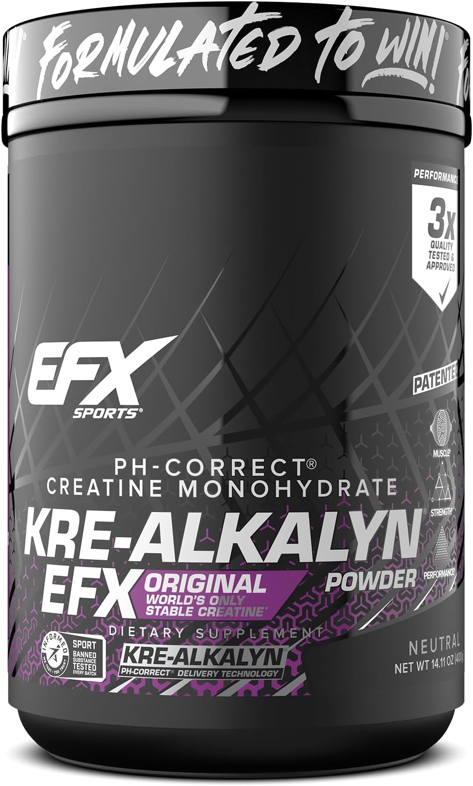 Amazon.com: True Athlete Kre Alkalyn Powder - Helps Build Muscle, Gain ...