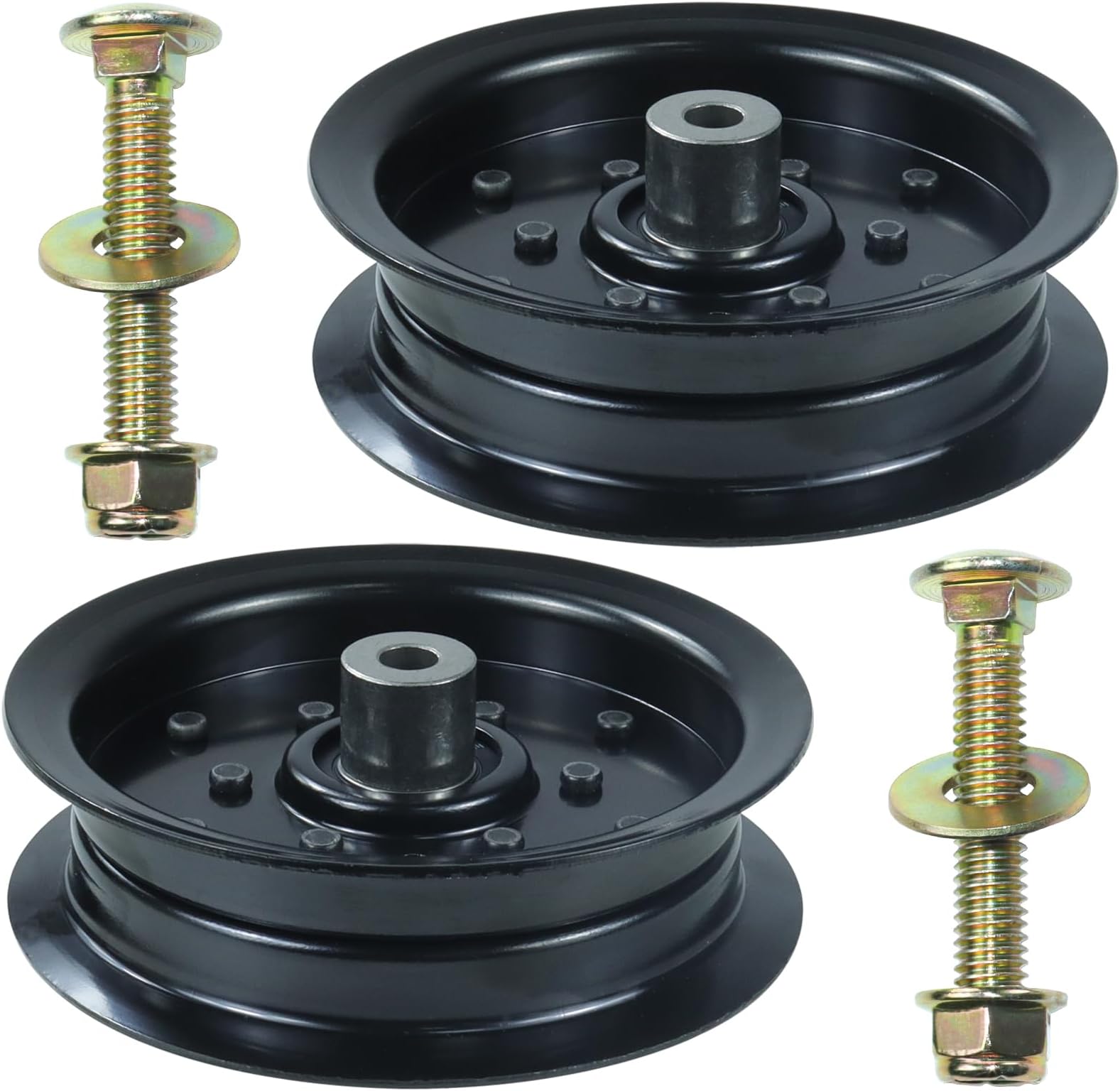 Amazon.com : NICHEFLAG 2 Pack 532196106 Husqvarna Idler Pulley Replaces ...