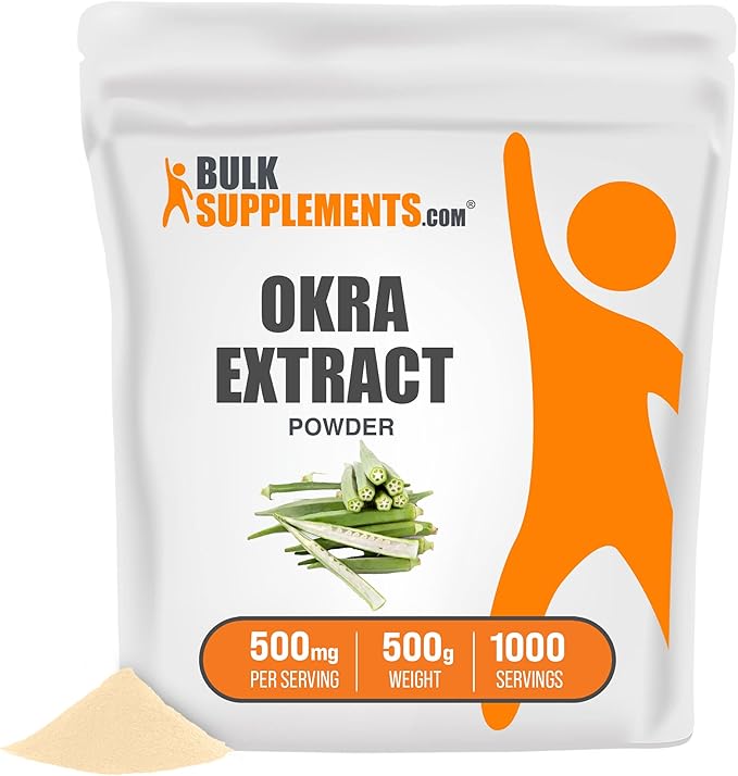 Amazon.com: BulkSupplements.com Okra Extract Powder - High Fiber ...