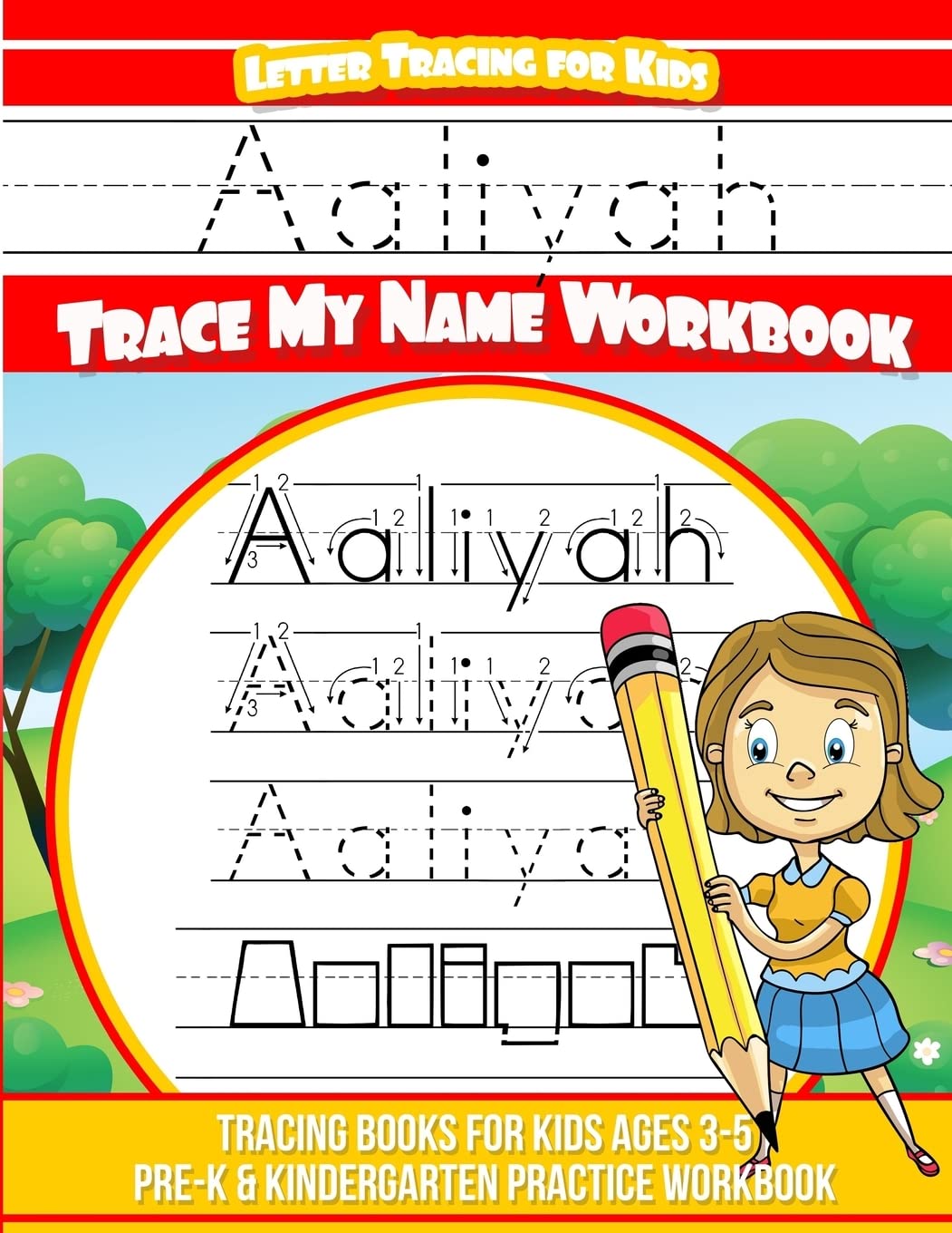 Aaliyah Letter Tracing For Kids Trace My Name Workbook Tracing ...