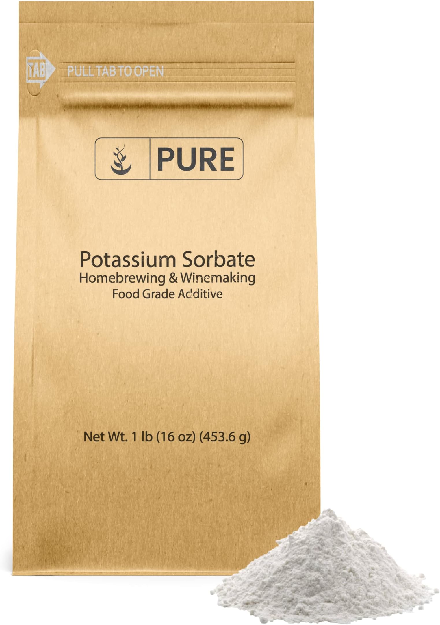 Amazon.com: Pure Potassium Sorbate ⊘ Non-GMO Gluten-Free Vegan - 50g ...
