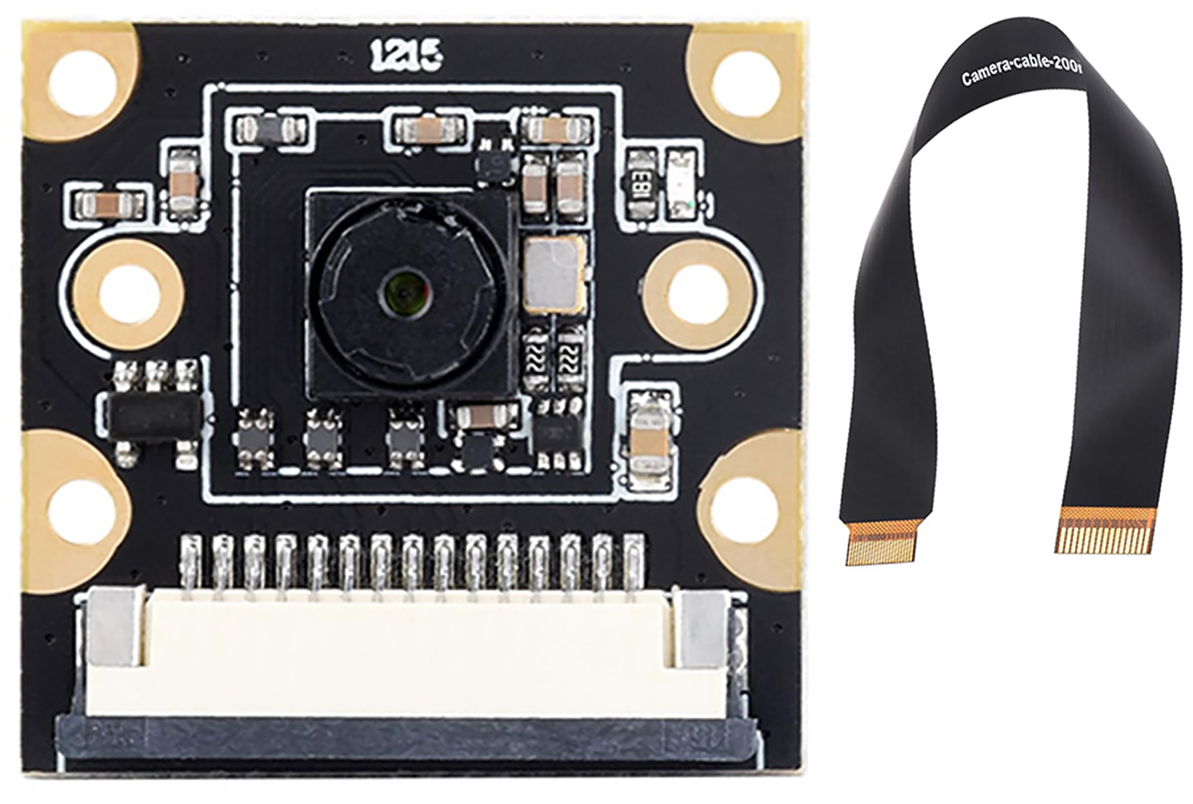 Amazon.com: Wonrabai Waveshare IMX219 Camera Module for Raspberry Pi 5, 8MP Pixels Pi5 Camera ...