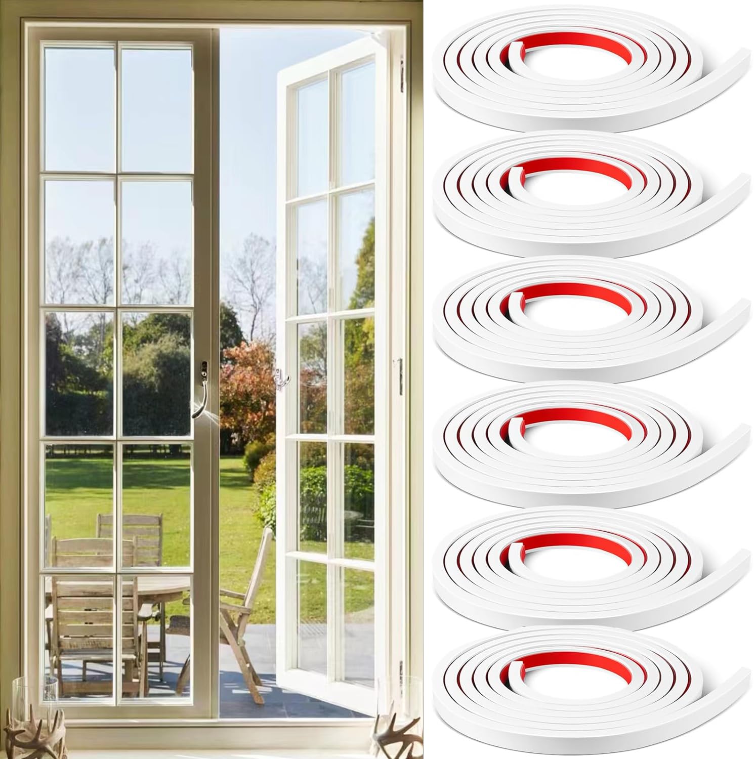 Amazon.com: 39.4 Ft Window Grille Inserts Grid Kit Self Adhesive Peel ...