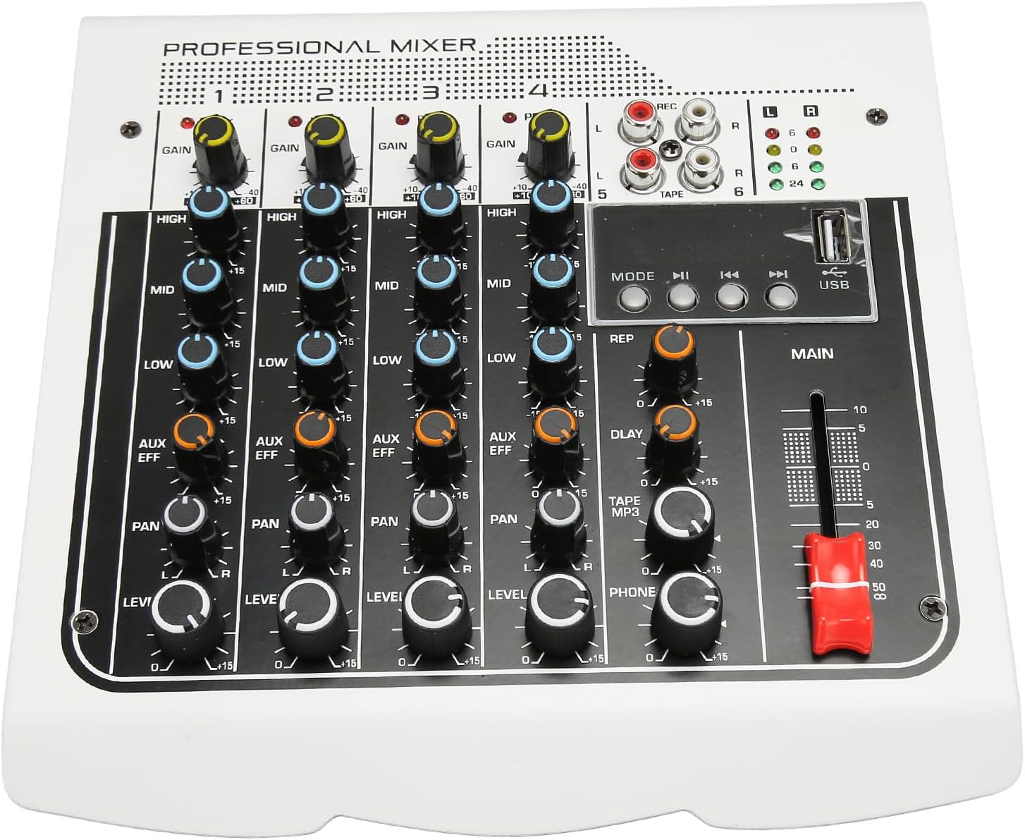 Amazon.com: Professional Sound Mixer for Rca Sound Board for Mini for ...