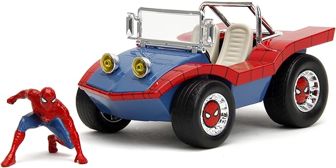 Jada Toys Marvel Spider-Man Buggy 1:24 : Amazon.com.au: Toys & Games
