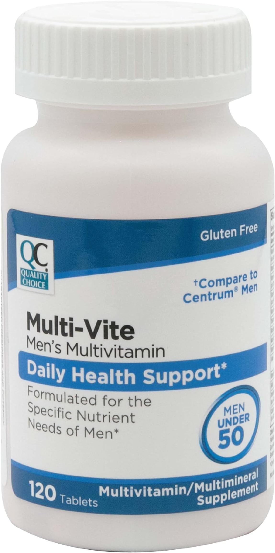 Amazon.com: Puritan's Pride One Daily Mens Multivitamin Caplets, 100 ...