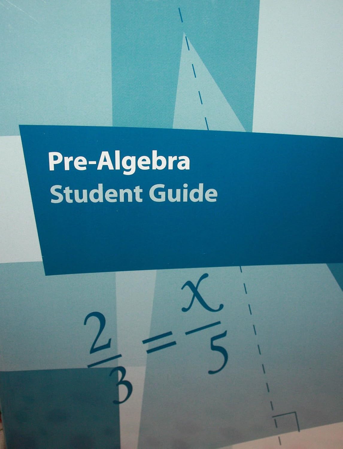 K12 Pre-Algebra Student Guide, 2011 (12711): K12 Inc.: 9781601532015 ...