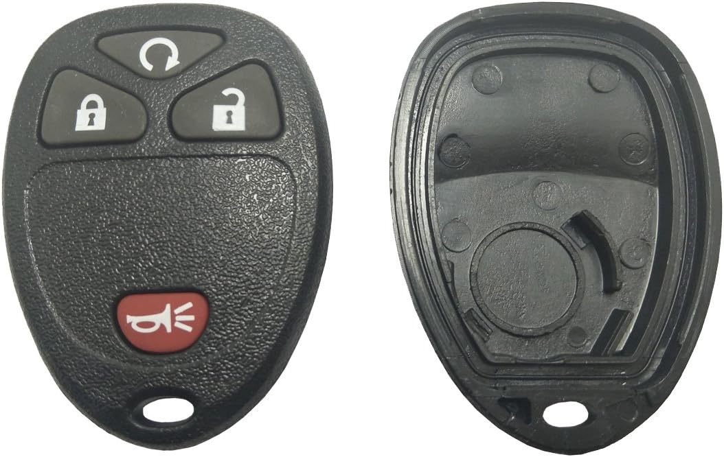 Amazon.com: Replacement Key Fob Case Shell for GM GMC Chevrolet Chevy ...