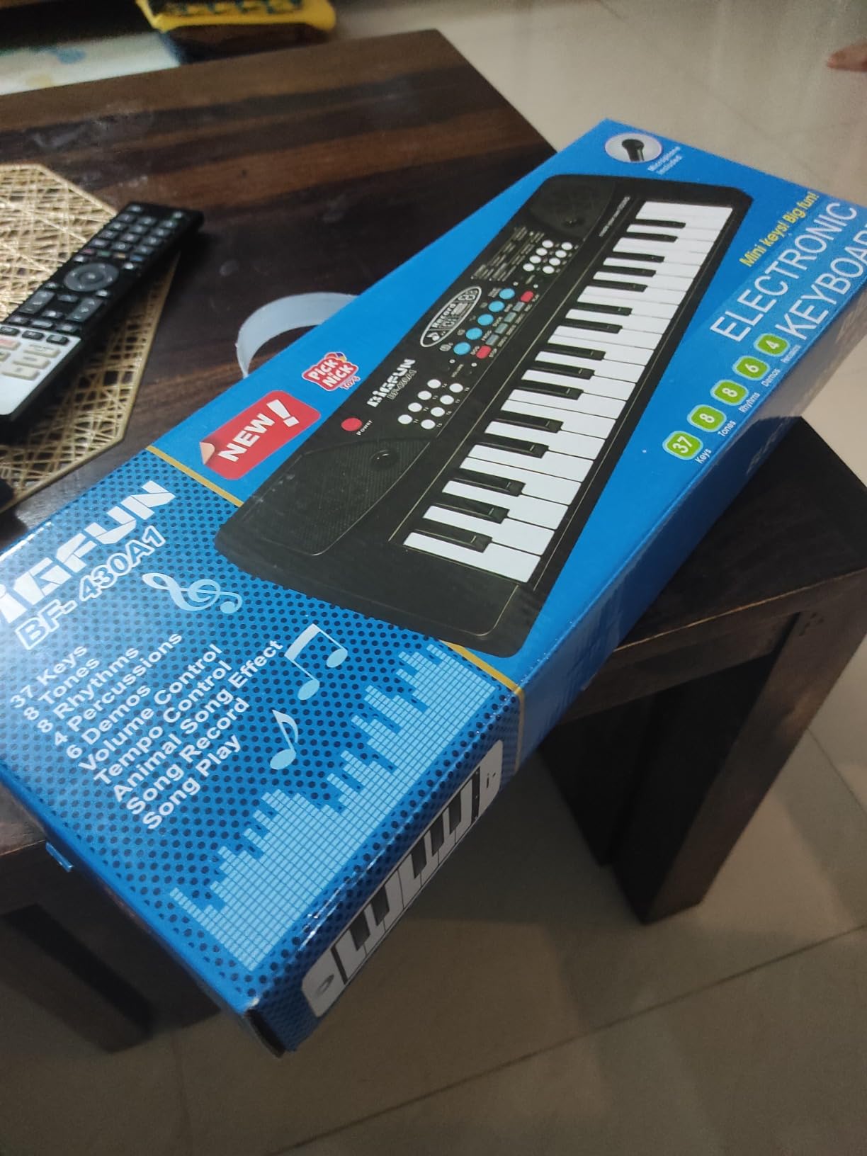 URBAN TOYS Keys Piano Keyboard Electronic Organ Multi-Function Portable ...