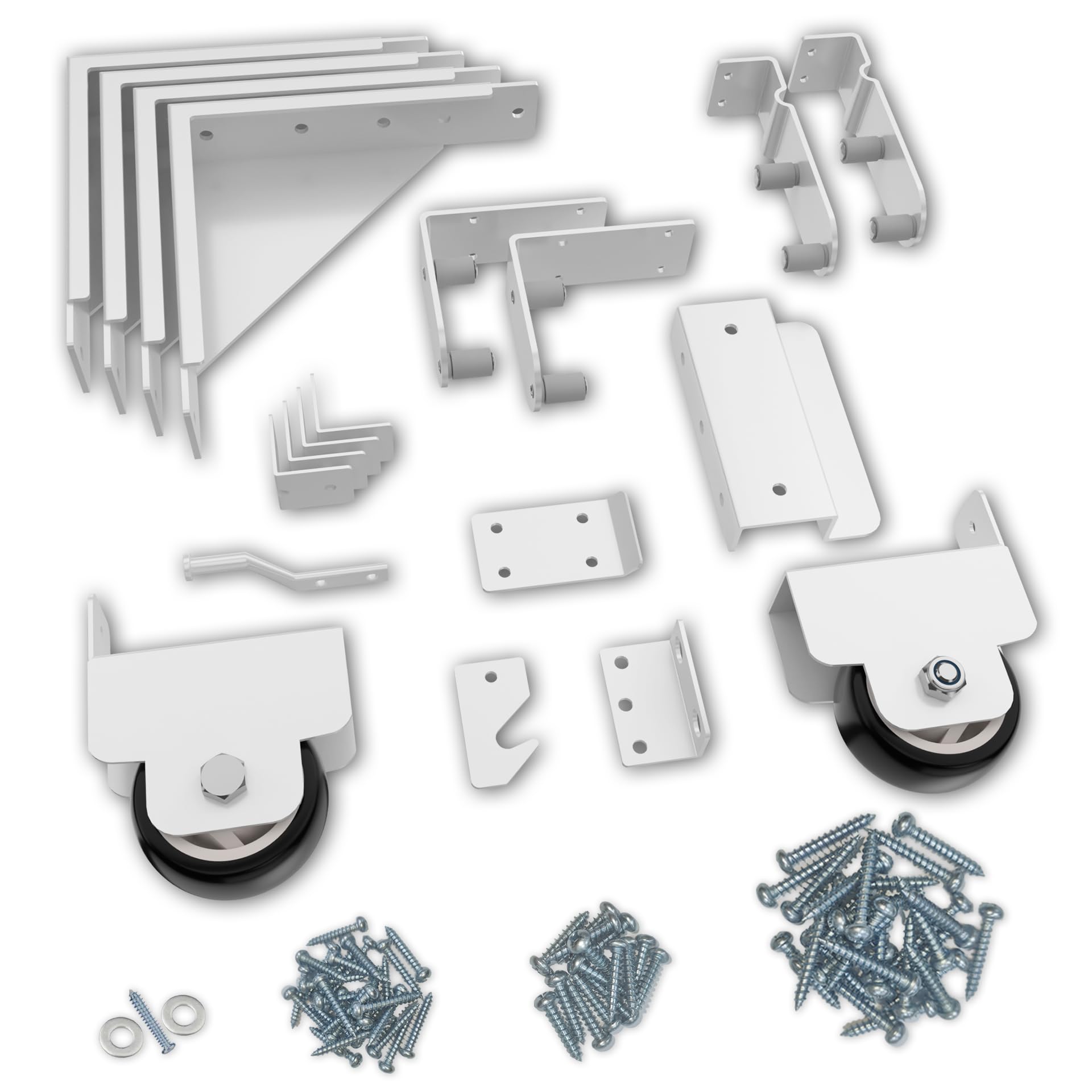 Snapklik.com : Lygoeege Sliding Gate Kit Heavy Duty Hardware For DIY ...