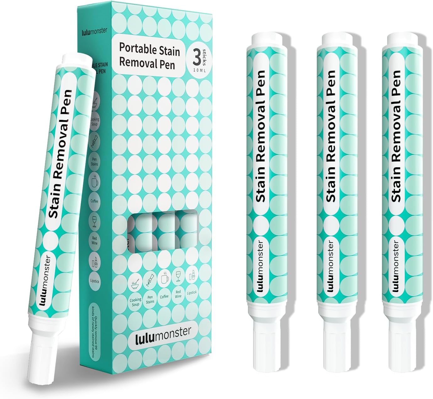 Amazon.com: Lulumonster Stain Remover Pen Spot Remover for Clothes [3 ...