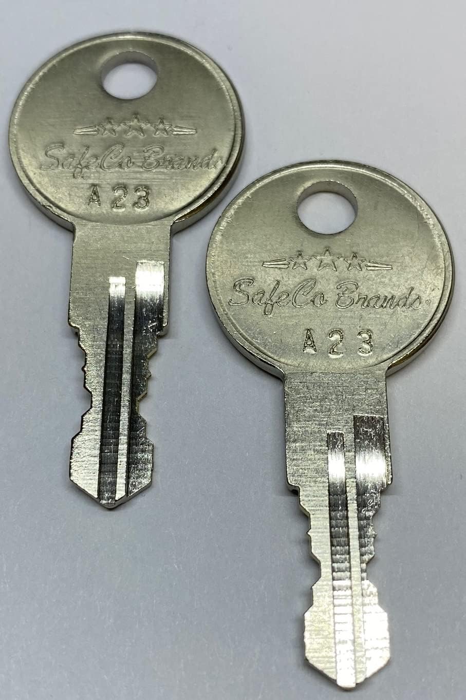 2 Keys for Yukon/Harbor Freight Toolboxes Codes A00-A23 SafeCo Brands ...