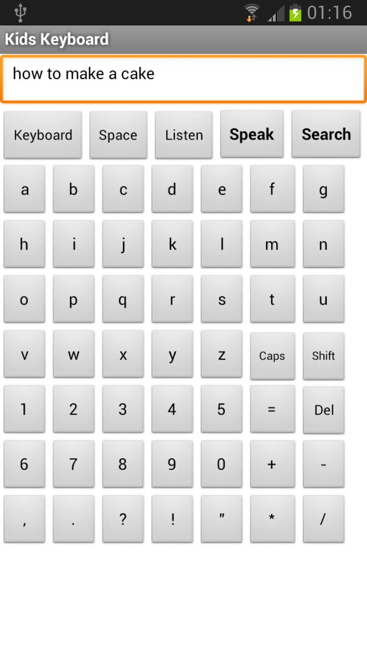 Kids Keyboard - App on the Amazon Appstore