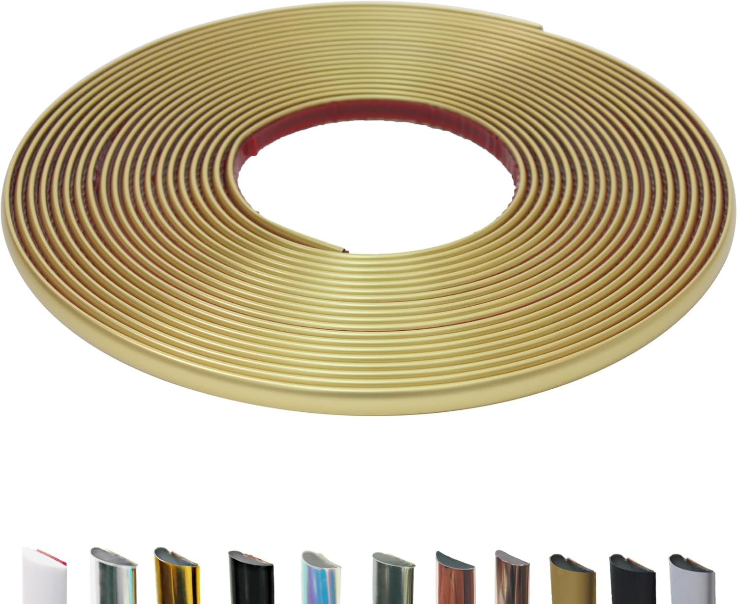 Amazon.com: JSIWOTH 52.5 Ft Peel and Stick Trim, Waterproof Molding ...