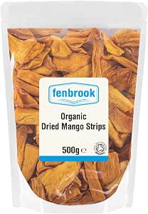 Organic Dried Mango Strips 500g | Certified Organic by Fenbrook Organic ...