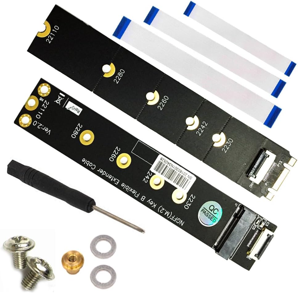 Amazon.com: HLT NGFF(M.2) Key B Flexible Extender Cable : Electronics