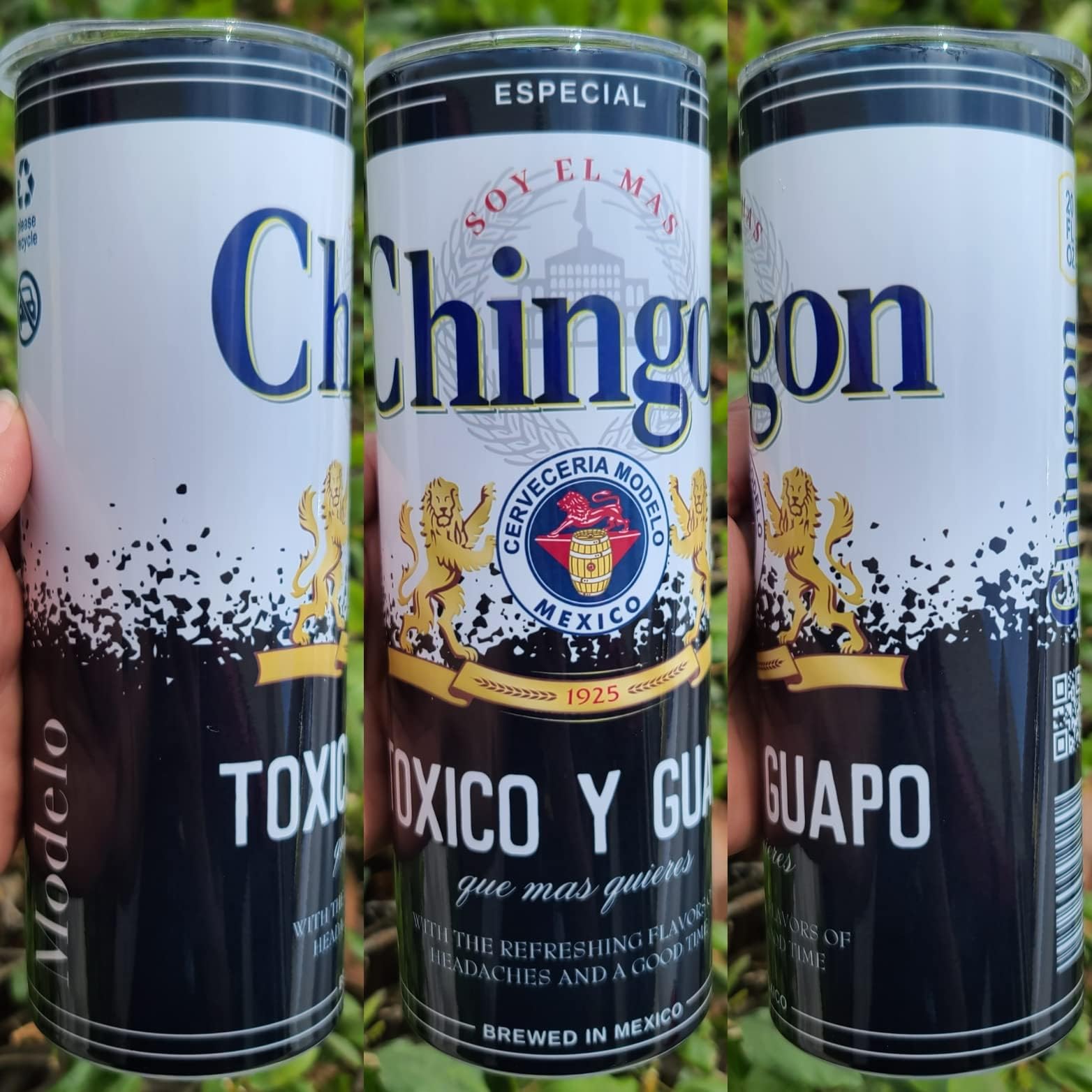 Amazon.com | El Jefe Mas Chingon Black Mug, Mexican Dad Gifts. Idea De ...