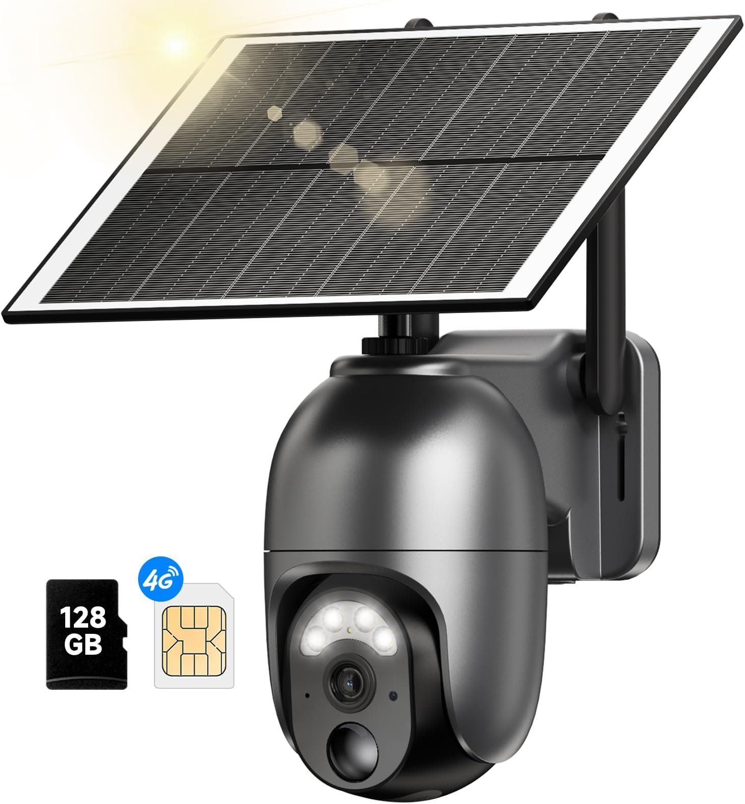 Arlo Go 2, Telecamera di Videosorveglianza con Pannello Solare ...