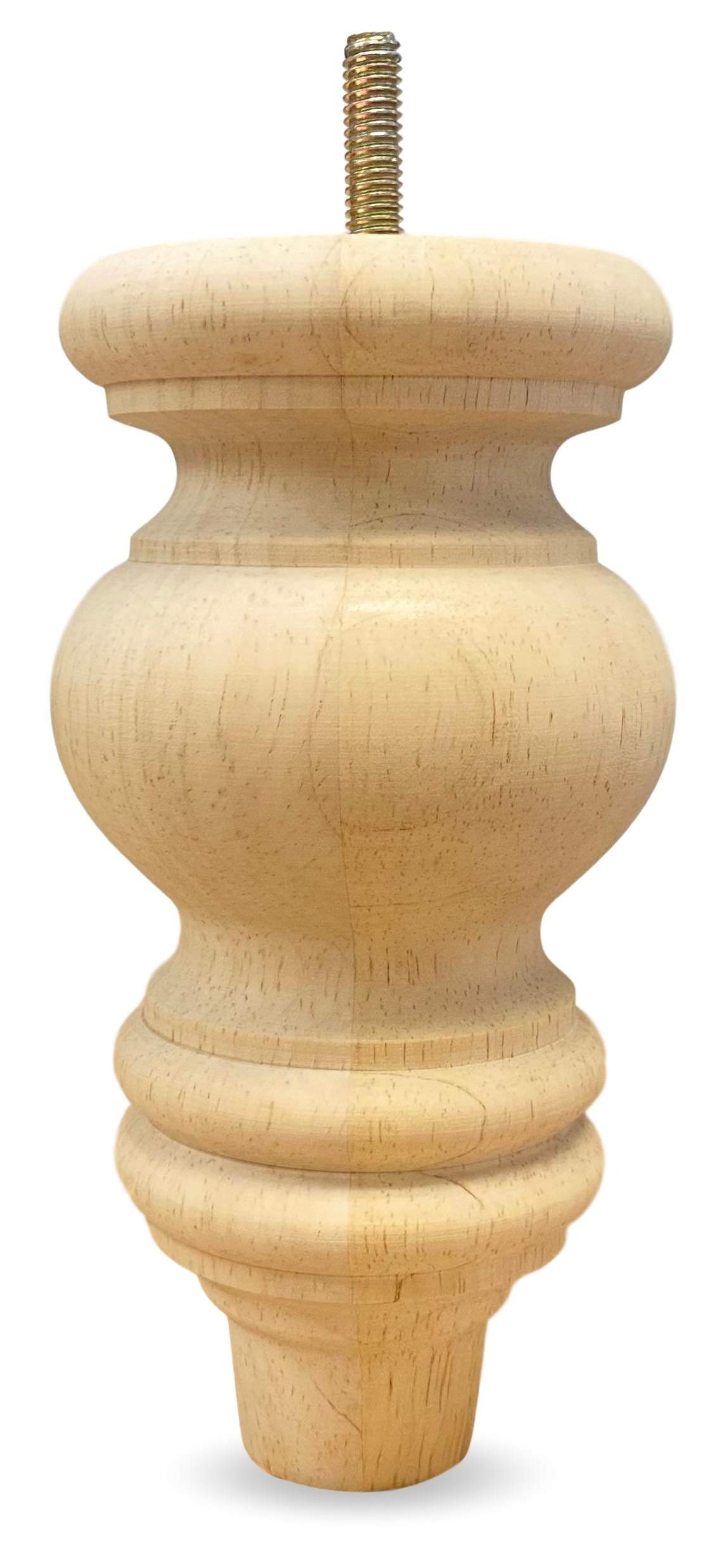 Buy 6 Unfinished Turned Round Sofa Furniture Legs Set Of 4 Online At buy-6-unfinished-turned-round-sofa-furniture-legs-set-of-4-online-at