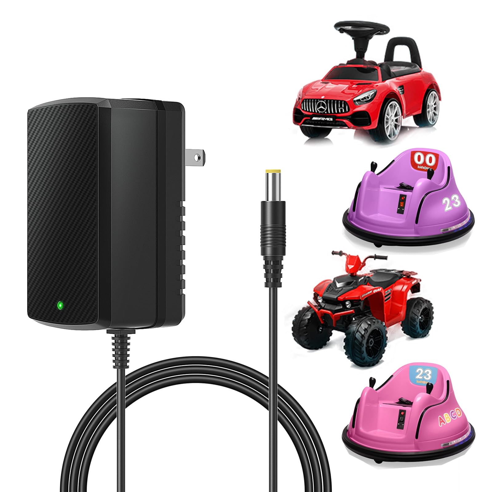 Amazon.com: 6V Battery Charger for Kids Ride On Car Toys for Best ...