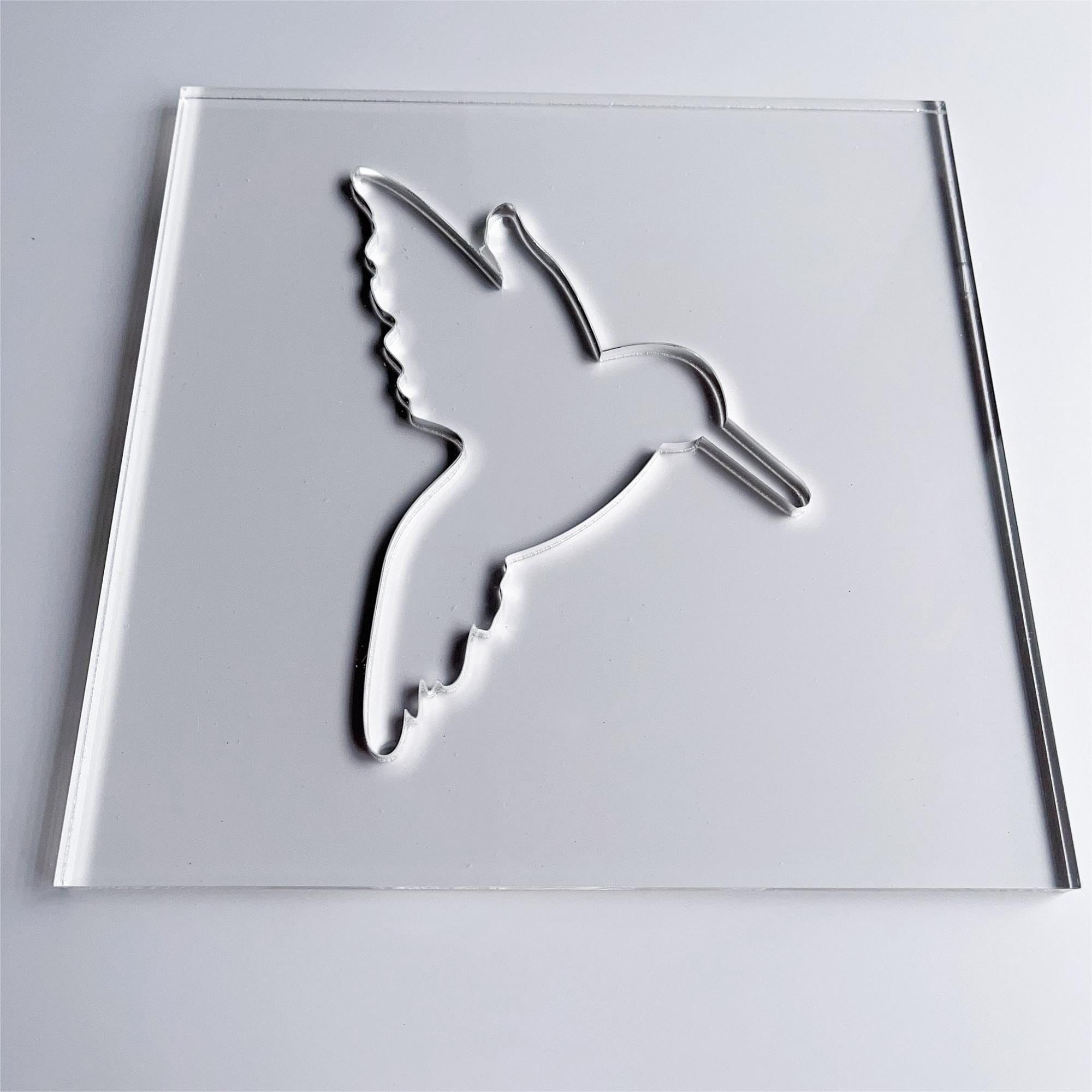 Amazon.com: Humming Bird Router Template, Clear Acrylic Template ...